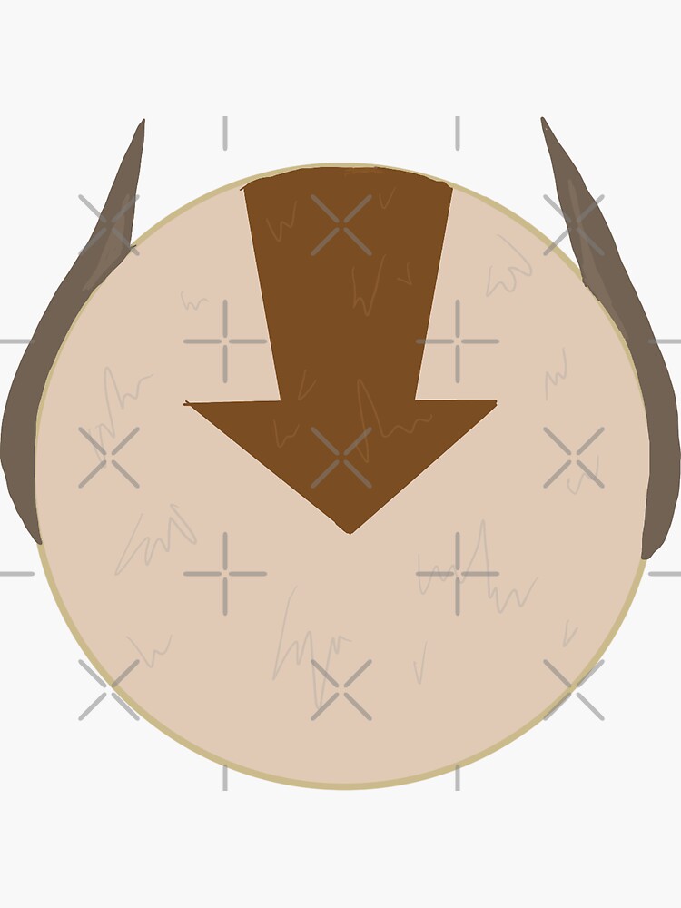 "Appa circle sticker" Sticker by mm9245 | Redbubble