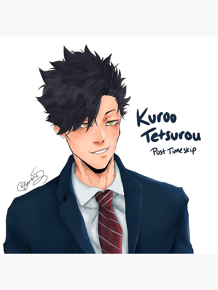 "Timeskip Kuroo Tetsurou" Sticker for Sale by bknomess | Redbubble