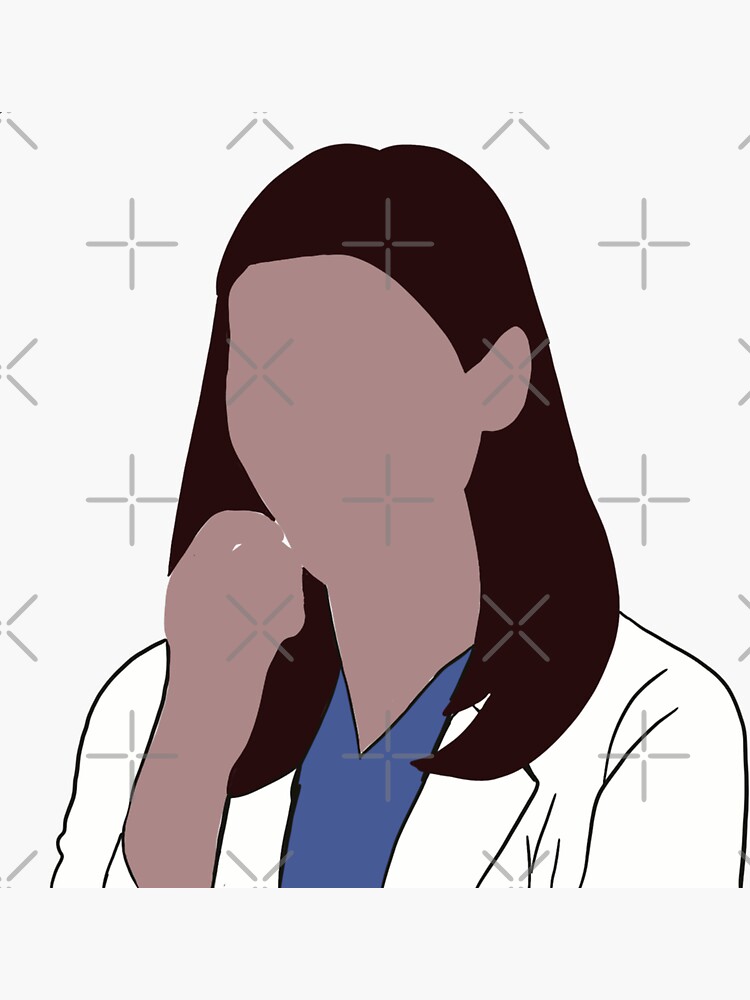 "Dr Lexie Grey" Sticker by lunarceleste | Redbubble