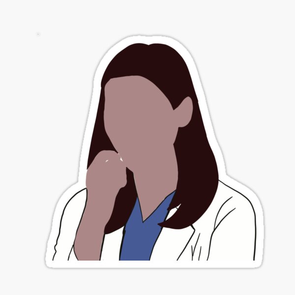 "Dr Lexie Grey" Sticker by lunarceleste | Redbubble