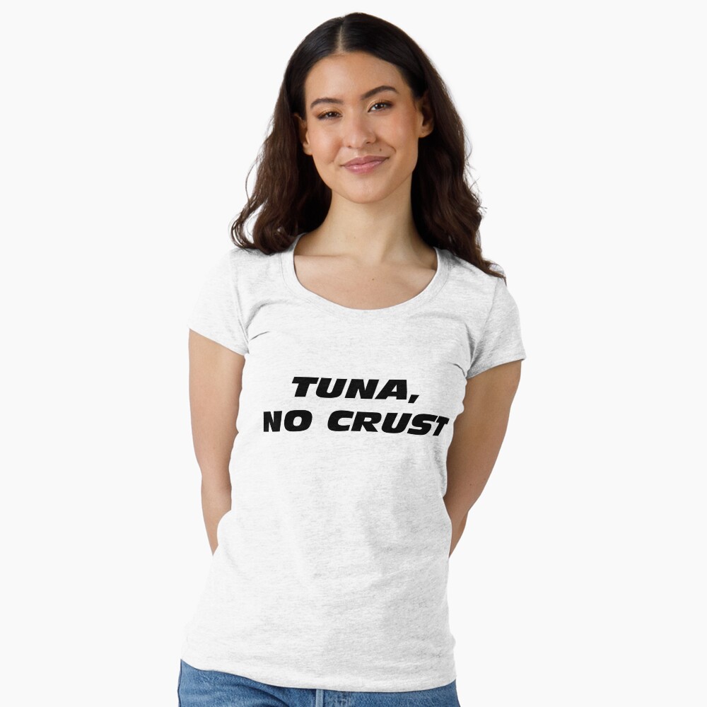 "Tuna, No Crust" Sticker for Sale by leenbernardo | Redbubble