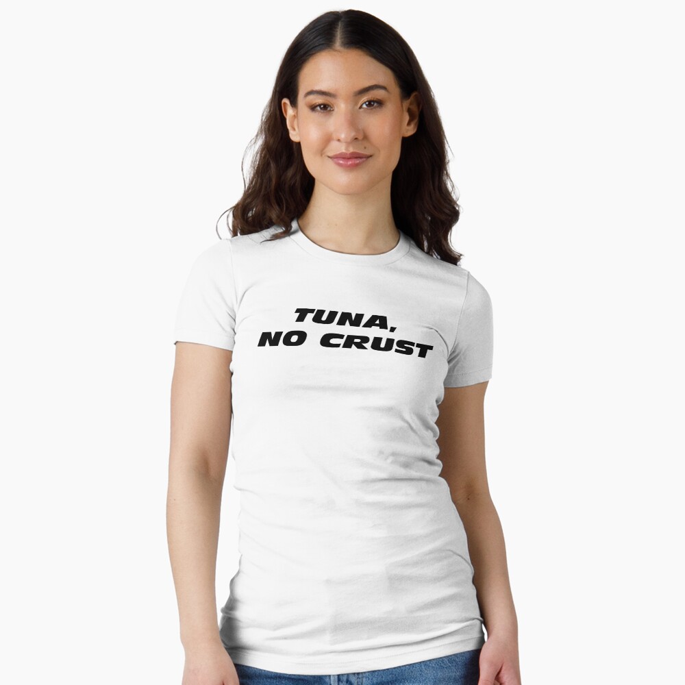 "Tuna, No Crust" Sticker for Sale by leenbernardo | Redbubble
