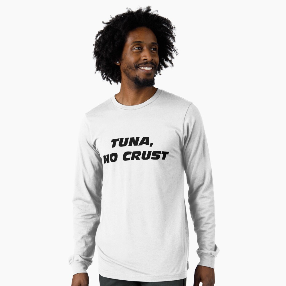 "Tuna, No Crust" Sticker for Sale by leenbernardo | Redbubble