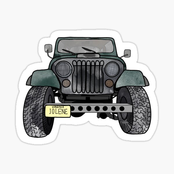 Jolene Sticker For Sale By Hhshrk Art Redbubble