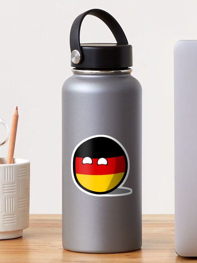 "Germanyball (Countryball)" Sticker by Countryball | Redbubble