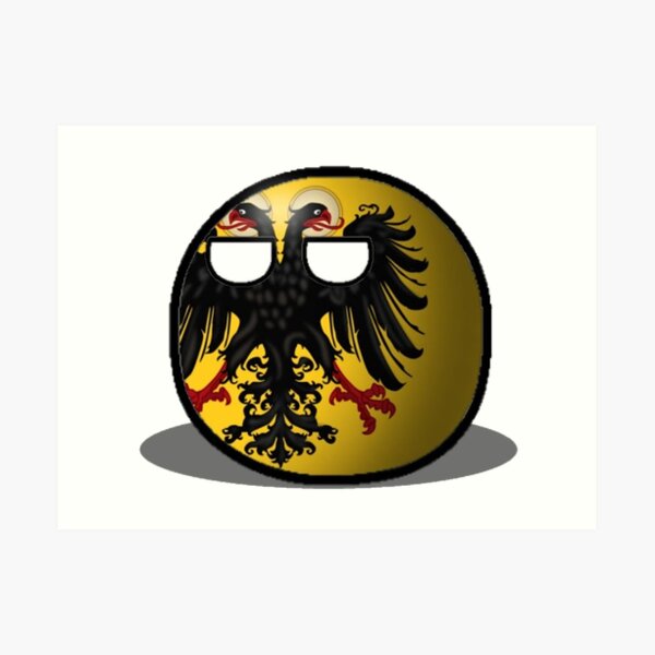"Holy Roman Empireball (Countryball)" Art Print for Sale by Countryball ...