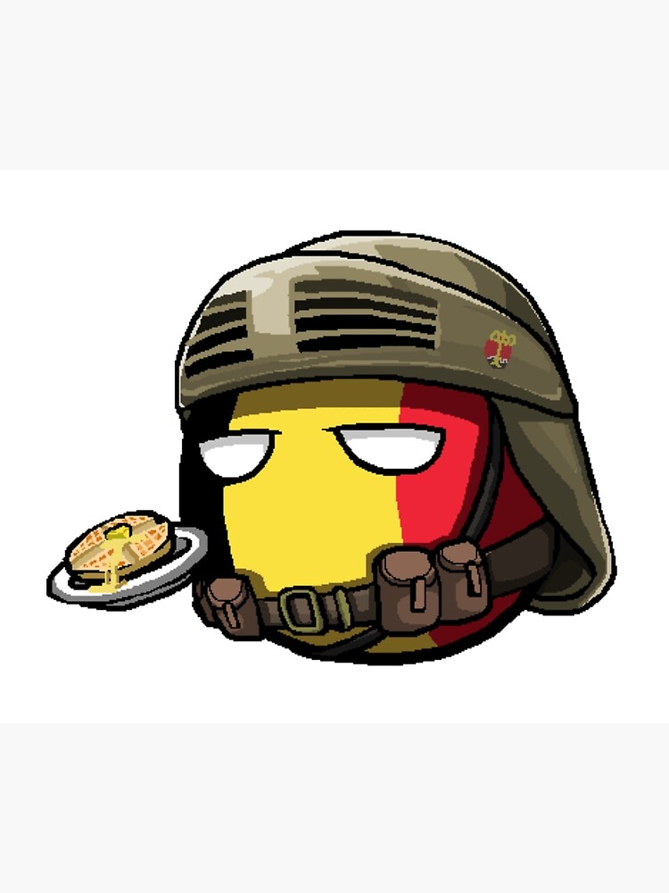 "Belgiumball (Countryball)" Poster for Sale by Countryball | Redbubble