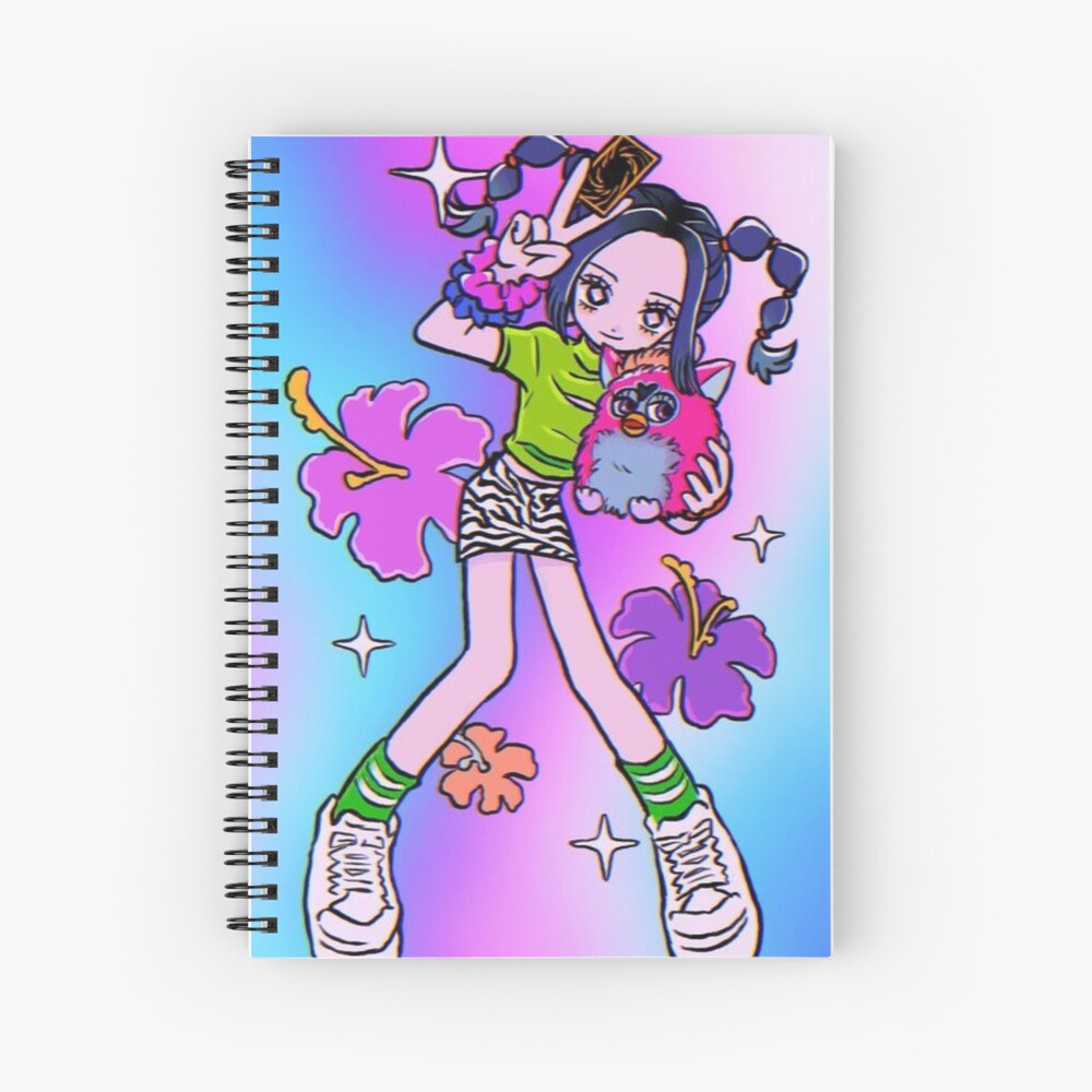 "y2k aesthetic" Spiral Notebook by sabrinamerg | Redbubble