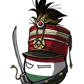 "Hungaryball (Countryball)" Sticker by Countryball | Redbubble