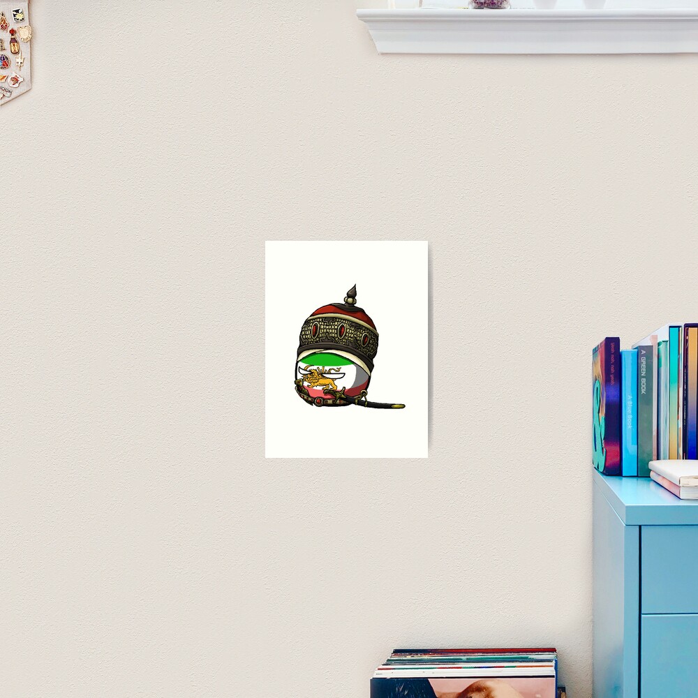 "Persiaball (Countryball)" Art Print for Sale by Countryball | Redbubble