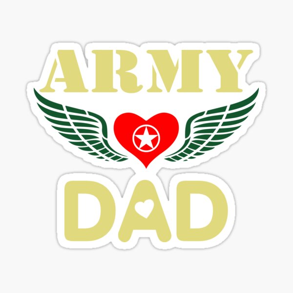"Army DAD" Sticker for Sale by tahadaddi | Redbubble