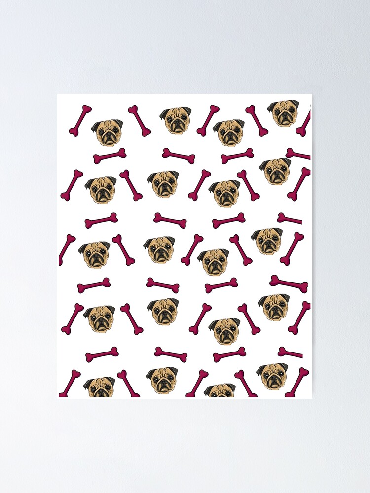 "Collage of Bones and Puppies" Poster by Joselo79 | Redbubble