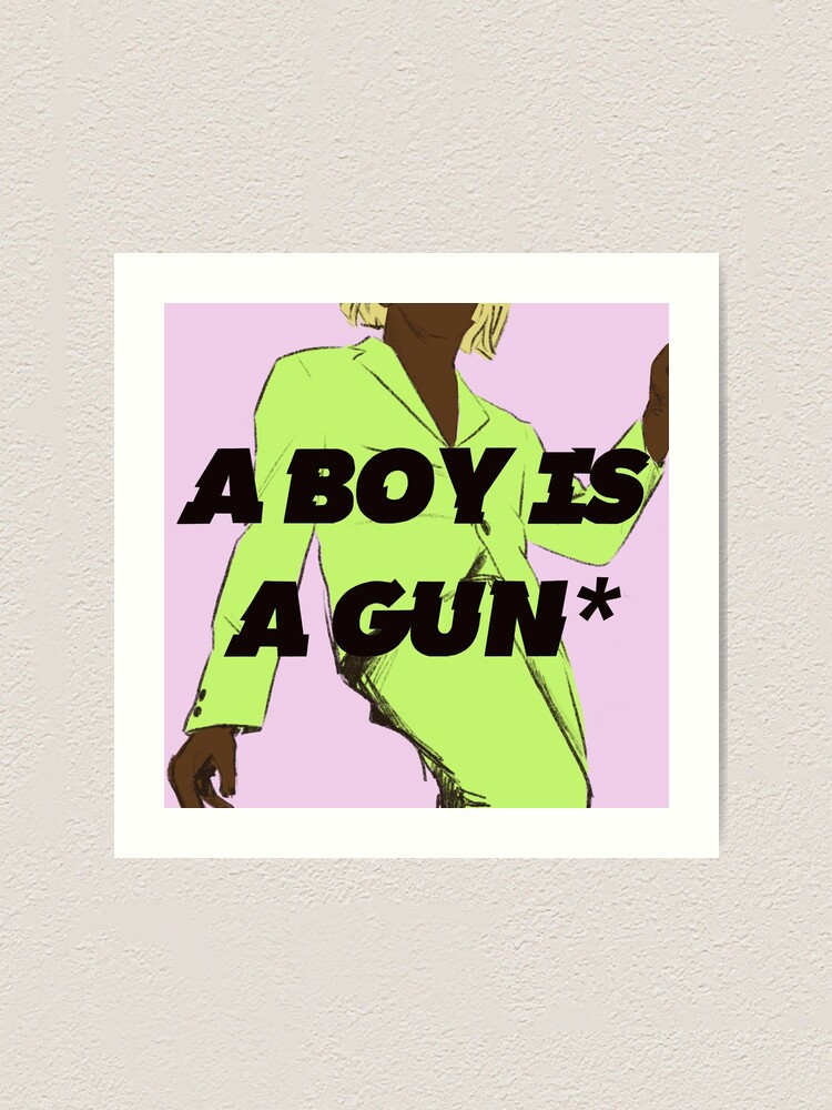 "A Boy Is A Gun, Tyler the Creator Igor Sticker" Art Print for Sale by ...