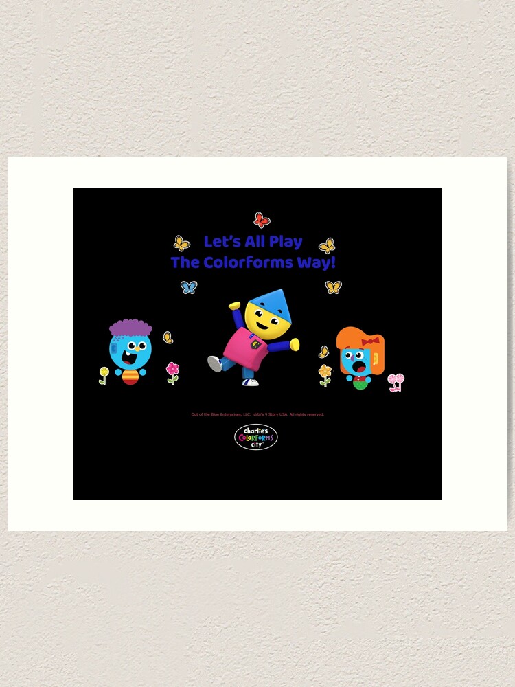 "Charlie's Colorforms City - Let’s all play the Colorforms way!" Art ...