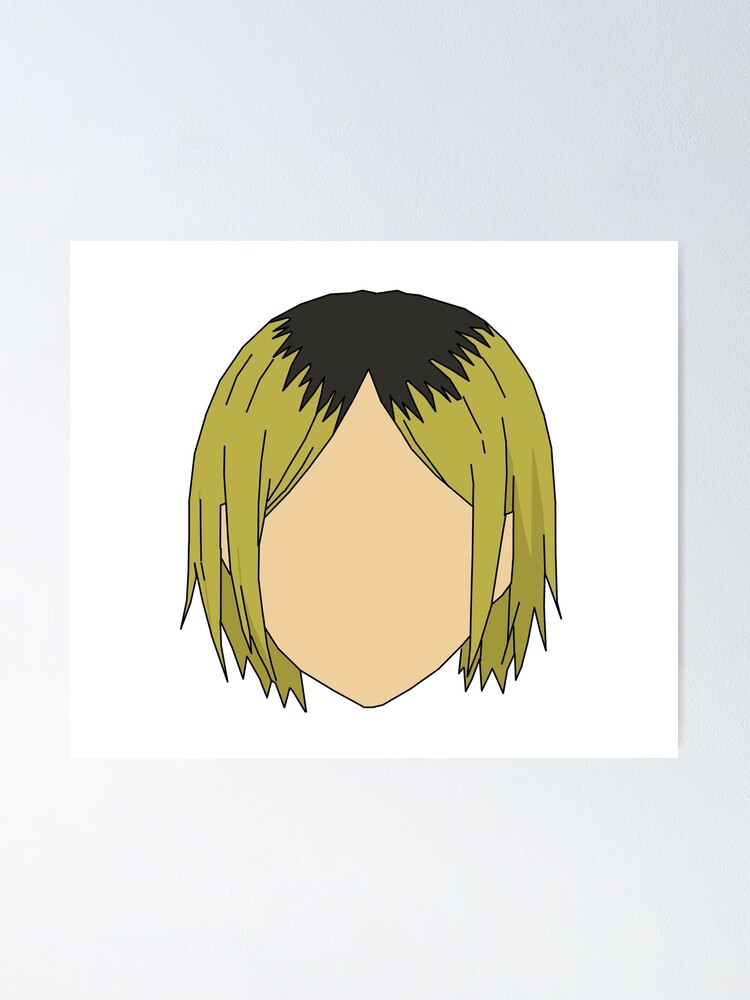 Kozume Kenma Head Poster For Sale By Indieyes Redbubble