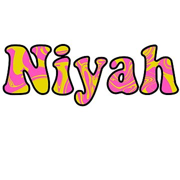 "Custom Niyah Design" Sticker for Sale by Kyrostickers | Redbubble