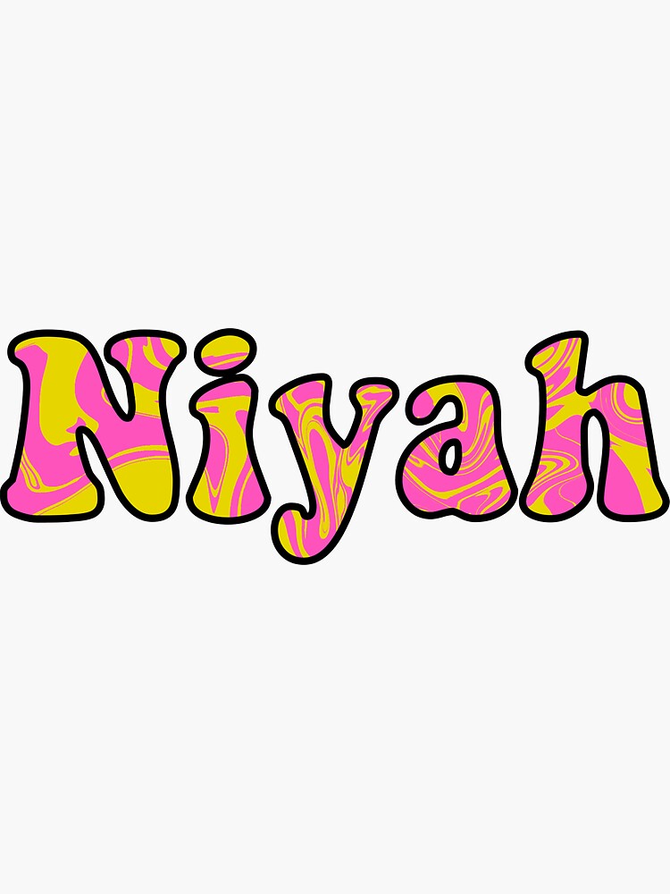 "Custom Niyah Design" Sticker for Sale by Kyrostickers | Redbubble