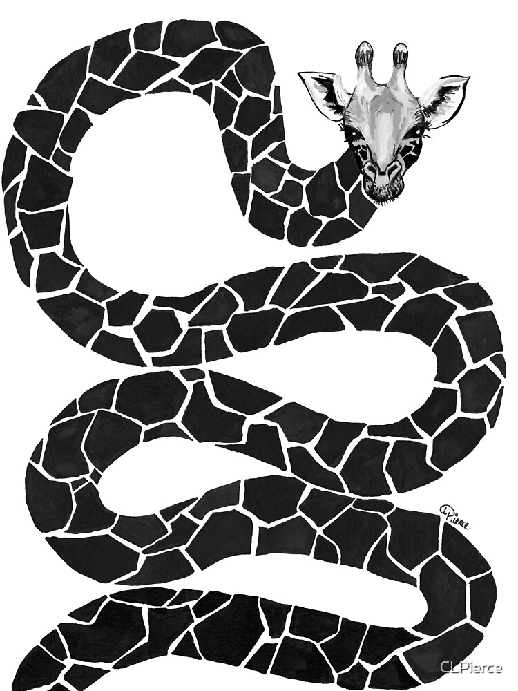 "Giraffe Snake " Poster by CLPierce | Redbubble