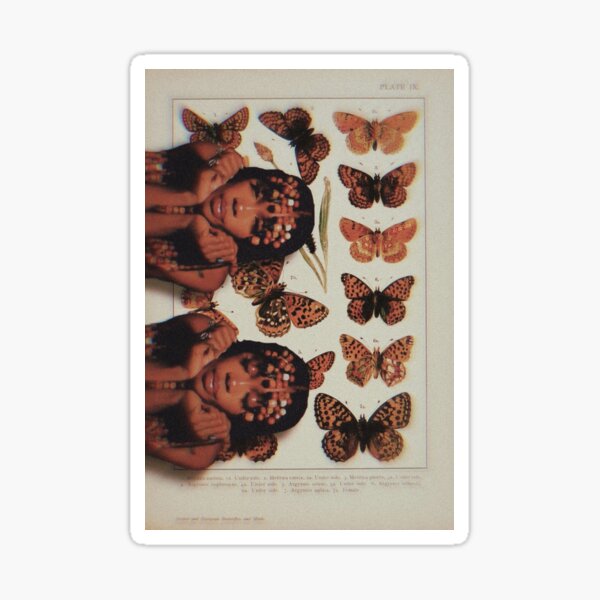 "Hit Different " Sticker for Sale by claireefobi | Redbubble