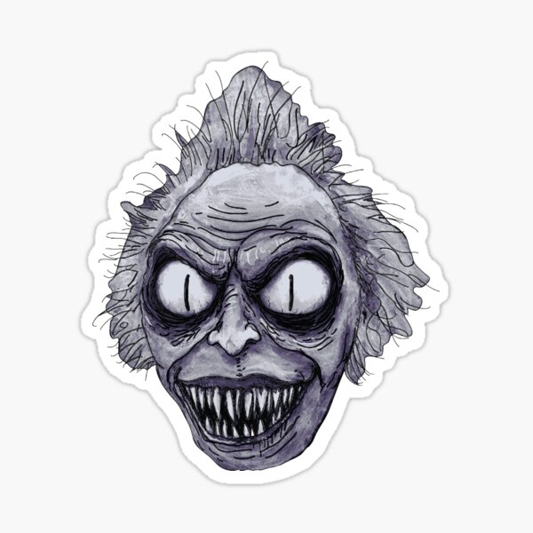 "halloween clown face" Sticker for Sale by art-master1 | Redbubble