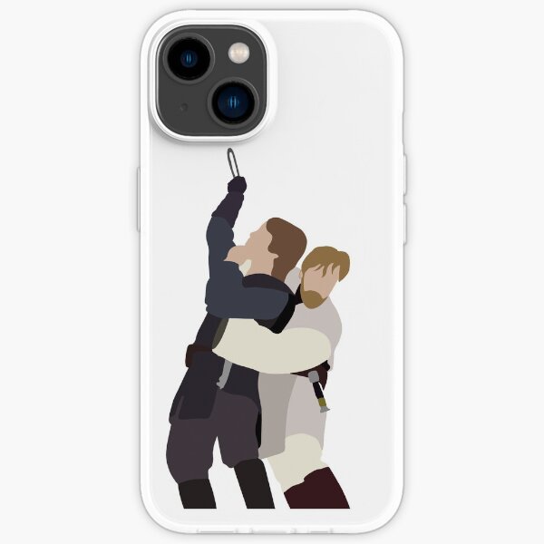 "Anakin And Obi Wan Hanging" iPhone Case for Sale by josettemichele ...