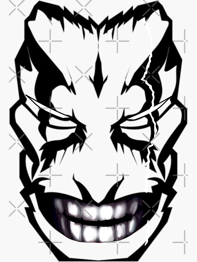 "Zaraki bankai" Sticker by MrHorux | Redbubble