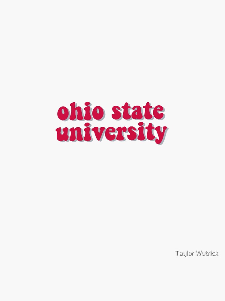 "college/tailgate" Sticker for Sale by taylorawutrick | Redbubble