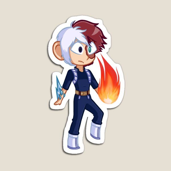 Todoroki Shoto Magnets | Redbubble