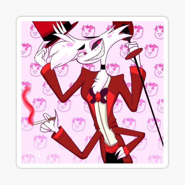 "Angel Dust" Sticker for Sale by Blue-tailed-art | Redbubble