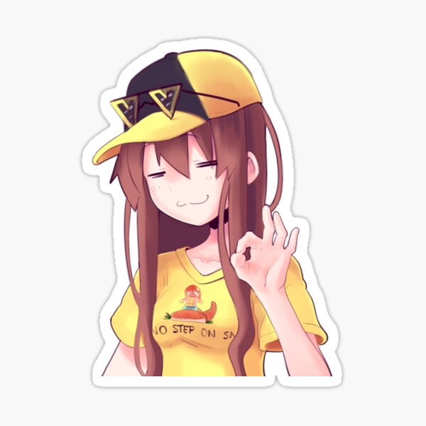 "Anime Ancap Girl" Sticker for Sale by AnarchoStickers | Redbubble