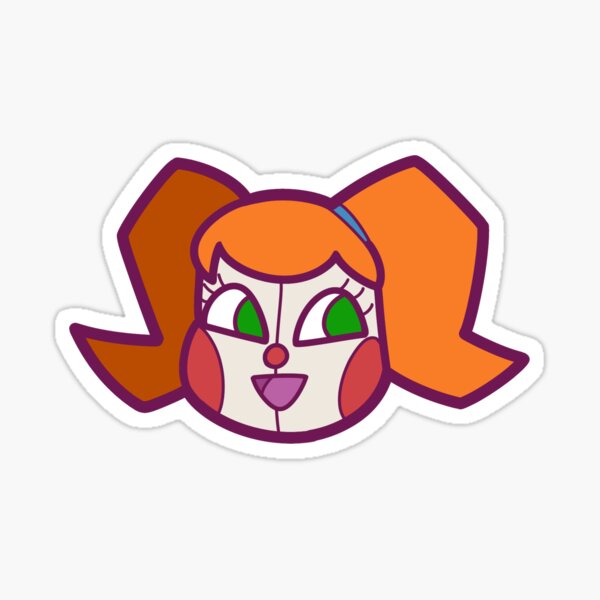 "circus baby smile" Sticker for Sale by tinivy | Redbubble