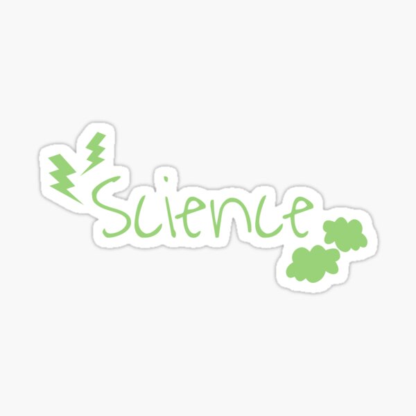 "Science Subject Sticker" Sticker by gretchenellaxx | Redbubble