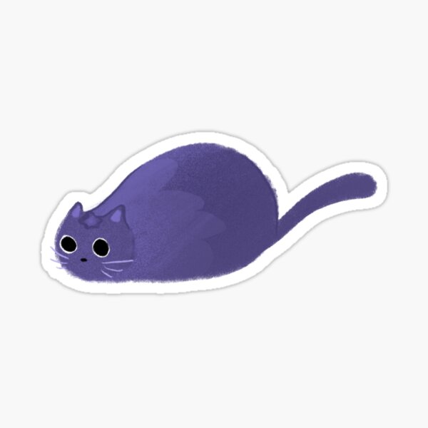 "Blueberry cat" Sticker for Sale by ryillu | Redbubble