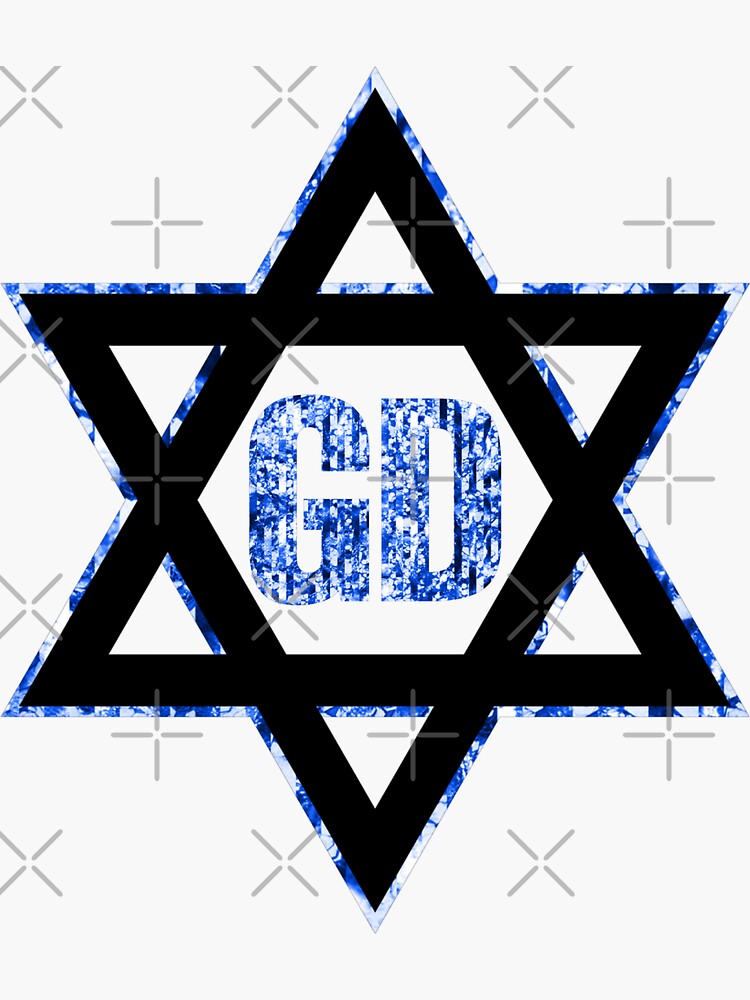 "GD" Sticker for Sale by DIRTYDUNNZ | Redbubble