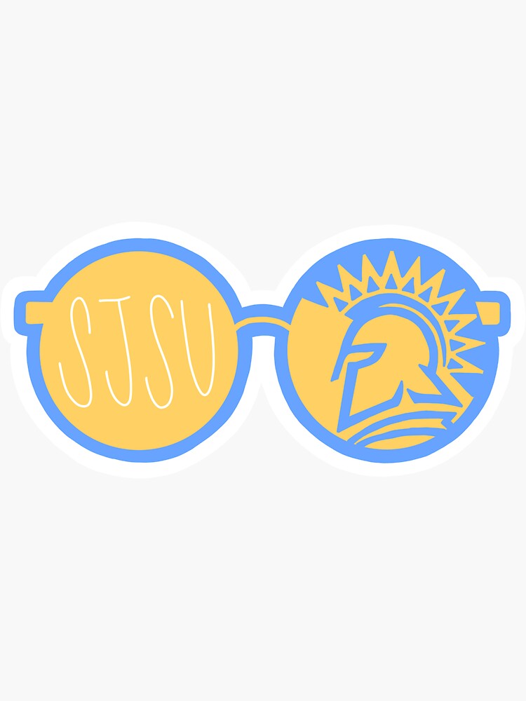 "SJSU Sticker" Sticker for Sale by katiekimiko | Redbubble