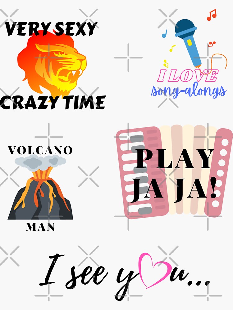 " Eurovision Sticker Pack - Version 1 -by Boo-da-chay" Sticker by Boo ...