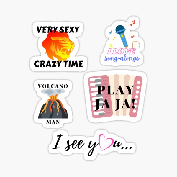 " Eurovision Sticker Pack - Version 1 -by Boo-da-chay" Sticker by Boo ...