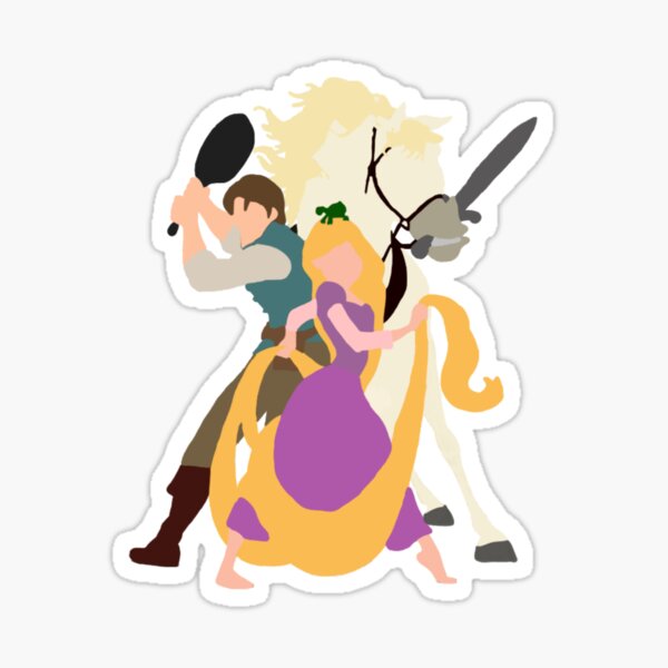 Tangled Pascal Stickers | Redbubble