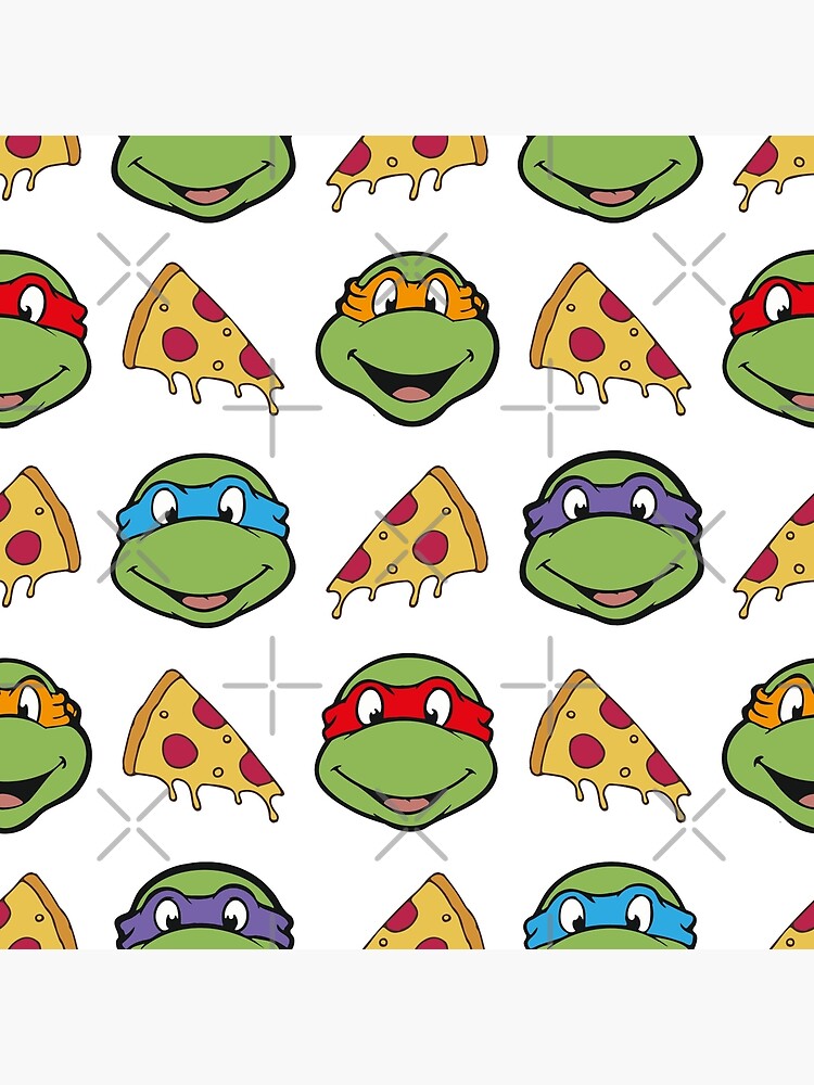Printable Teenage Mutant Ninja Turtles Pizza TMNT 1990 Pizza Party