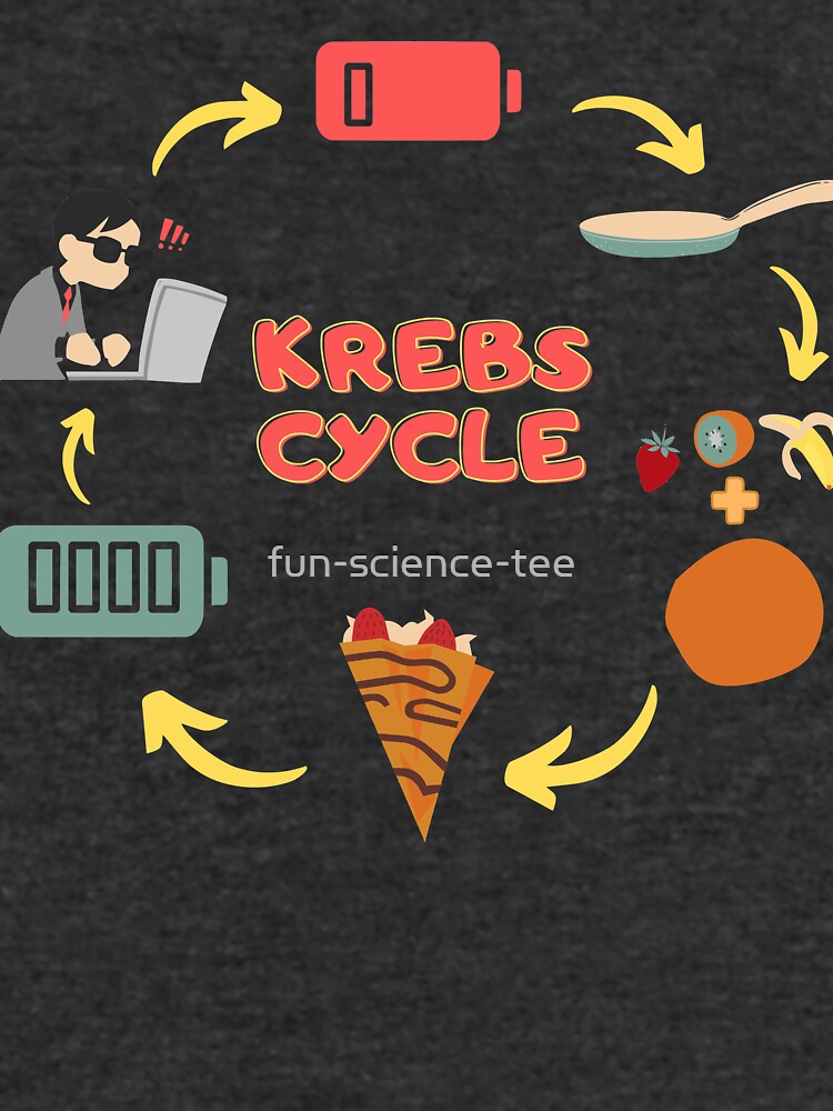 "Krebs cycle or crepes cycle? - Biology jokes" Lightweight Hoodie by ...