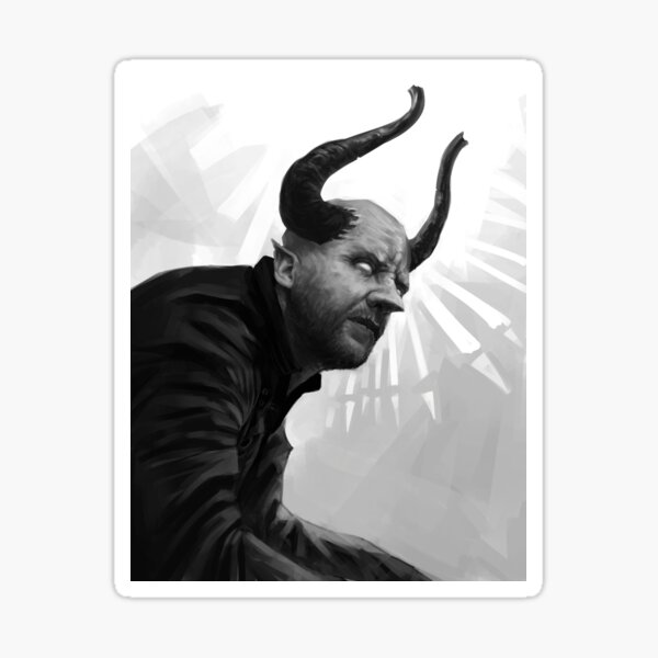 "Unleash your Inner demon " Sticker for Sale by Niclod | Redbubble