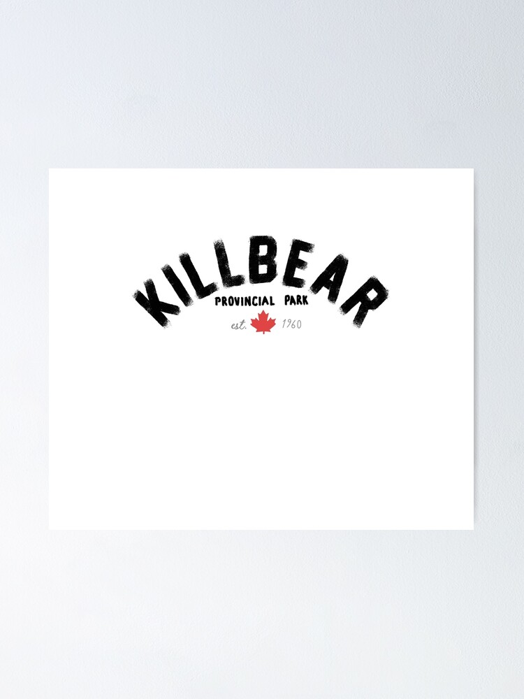 "Killbear Provincial Park logo" Poster for Sale by earthythings | Redbubble