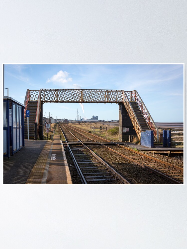 "Flimby Railway Station Bridge Looking South" Poster by JanFialkowski ...