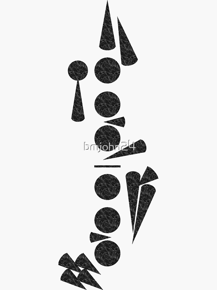 "Granite Clarinet Fingering Chart" Sticker for Sale by bmjohn24 | Redbubble