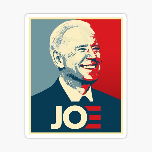 "JOE Hope Design" Sticker by popdesigner | Redbubble