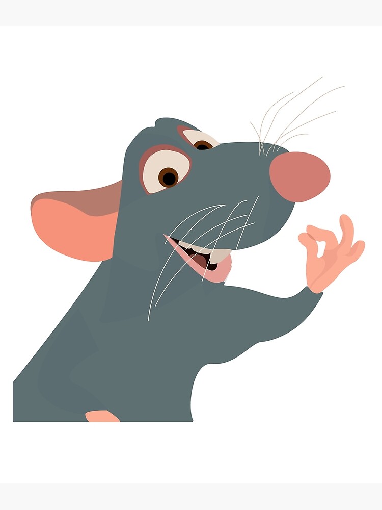 "Remy the Rat" Poster for Sale by laurenbern00 | Redbubble
