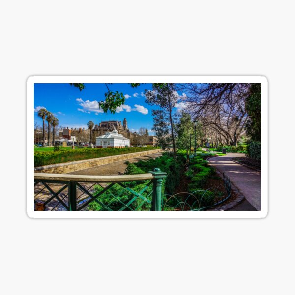 "Conservatory Gardens and Rosalind Park - Bendigo, Victoria" Sticker by ...