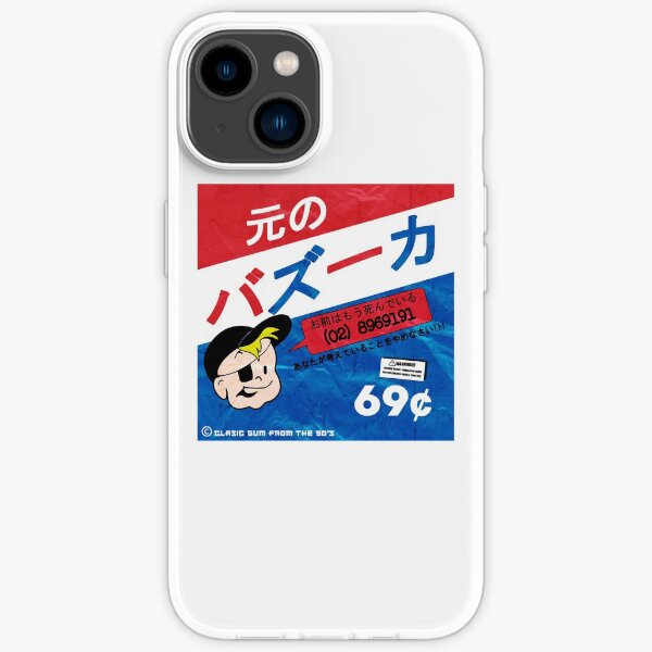 "Old Bazooka Gum Japanese Style Design" iPhone Case for Sale by Qrapti ...