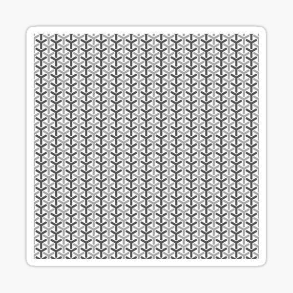 "interlock pattern" Sticker by MikeTheGinger94 | Redbubble