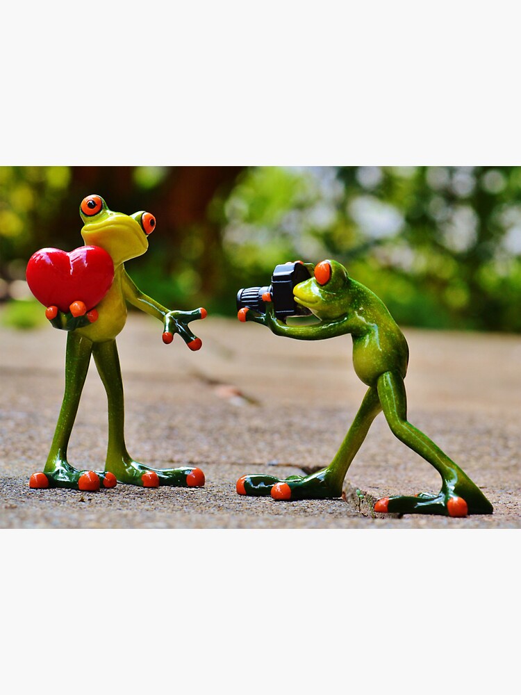 "Frog work 2" Sticker for Sale by akmanm | Redbubble